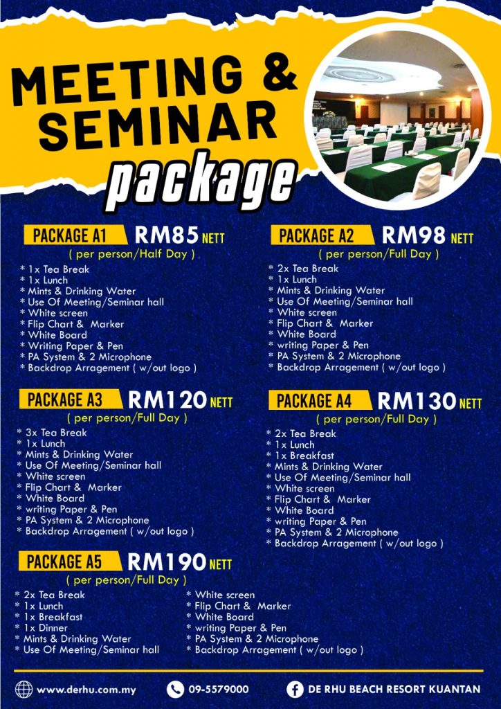 Seminar & Meeting 2023 | LKPP De Rhu Beach Resort Kuantan